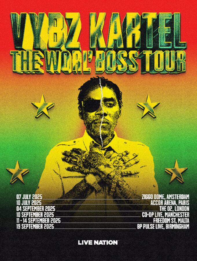 Vybz Kartel Announces Long-Awaited UK & EU Arena Tour for Summer 2025 - FLAVOURMAG
